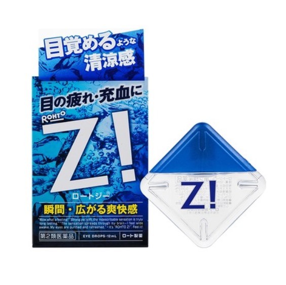 ROHTO Z! Eye Drops 12ml Made In Japan, 50% OFF